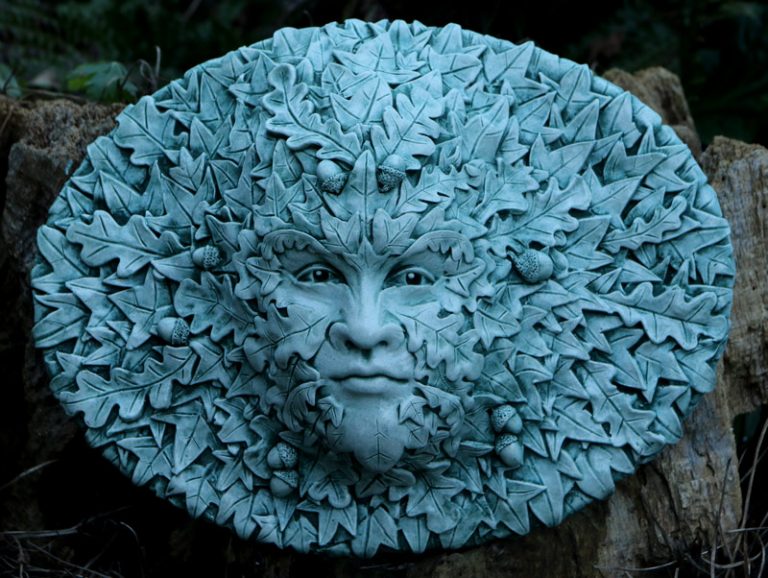 Brigit Green Lady Sculpture - Spirit of the Green Man