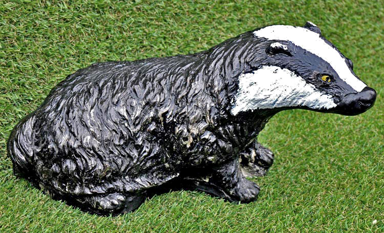 Brock Badger Sculpture - Spirit of the Green Man