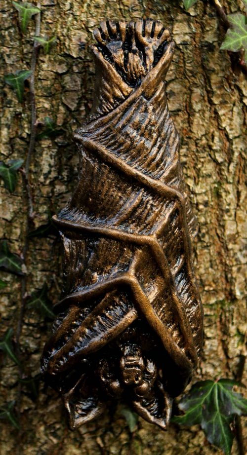 Whitby Bat Sculpture - Spirit of the Green Man