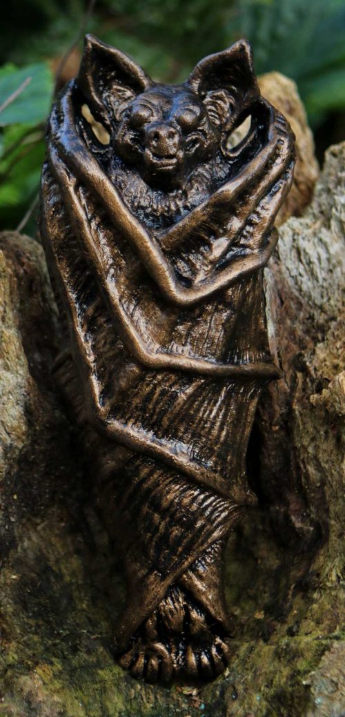 Whitby Bat Sculpture - Spirit of the Green Man