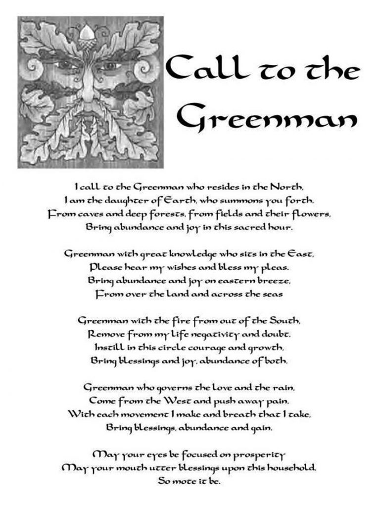 Green Man Legend and Mythology. Page 2. - Spirit of the Green Man