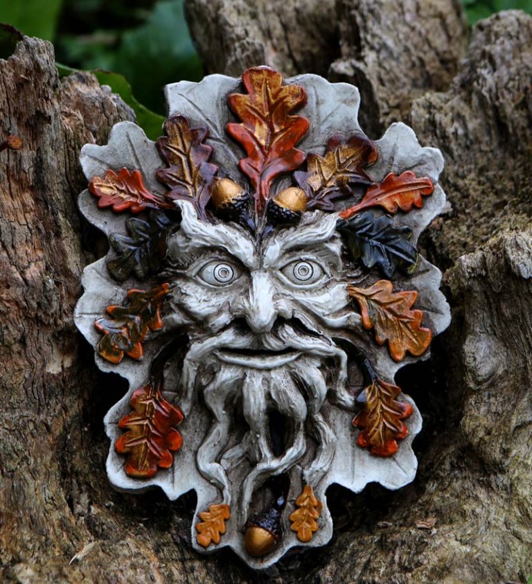 Gwion Green Man Sculpture - Spirit of the Green Man