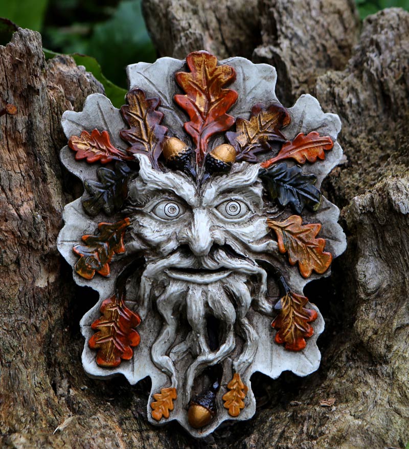 Gwion Green Man Sculpture - Spirit of the Green Man