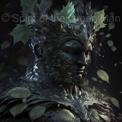 Gwydir Green Man Print - Stunning! - Spirit of the Green Man