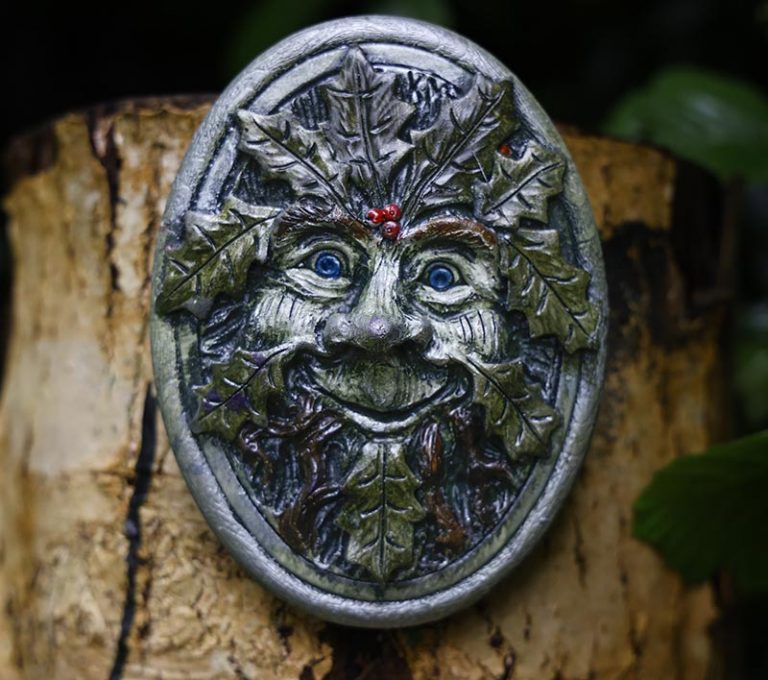 Jolly Holly Green Man - Spirit of the Green Man